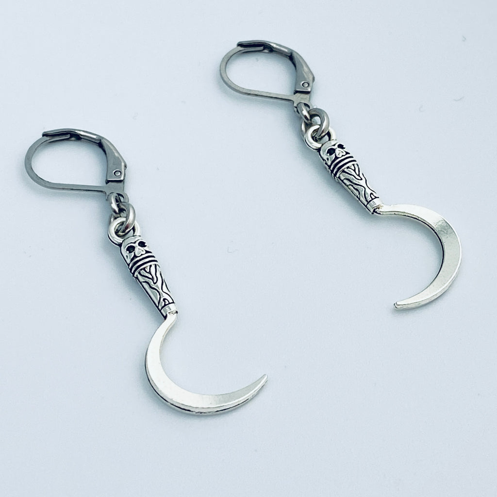 SICKLE EARRINGS – BITCHFIST